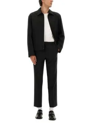 Gucci Cotton Twill Jacket With Striped Detail