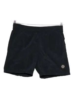 Stone Island Logo Swim Trunks - Multicolor