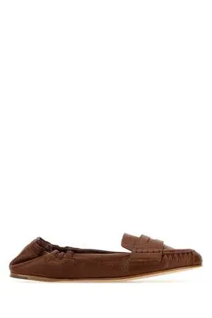 Dsquared2 Caramel Leather Loafers - Brown