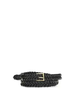 Bottega Veneta Solo Belt - Black