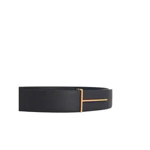 TOM FORD Leather Belt With Pin-buckle Fastening - Brown
