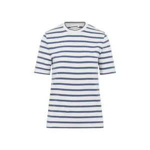 JIL SANDER Striped Cotton T-shirt