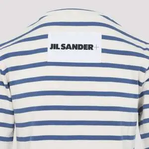 JIL SANDER Striped Cotton T-shirt