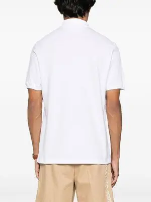 Brunello Cucinelli Logo Cotton Polo Shirt - Multicolor