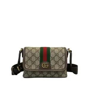 Mini Signature Canvas Shoulder Bags