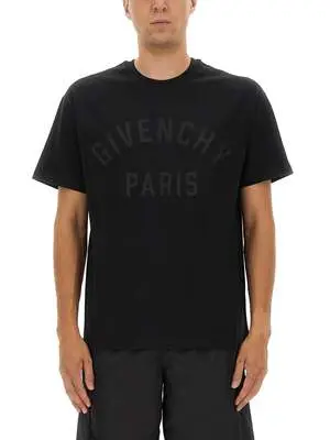 Givenchy T-shirt With Logo - Black
