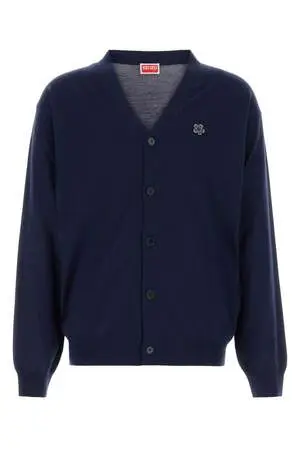 Kenzo Wool Cardigan - Blue