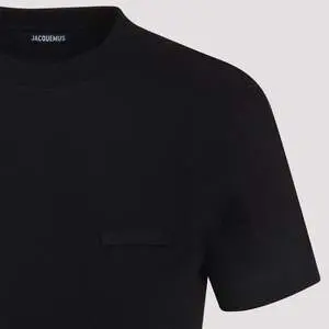 Jacquemus Le Grosgrain Cotton T-shirt - Black