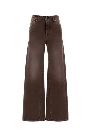 Our Legacy Denim Wide-leg Jeans - Brown
