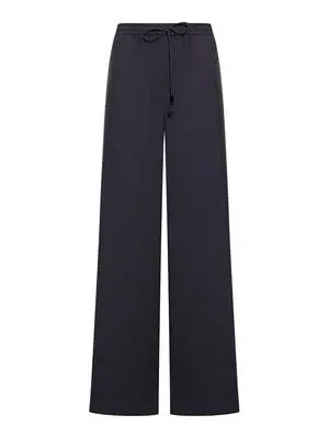 MAX MARA Max Mara Wide Leg Silk Trousers