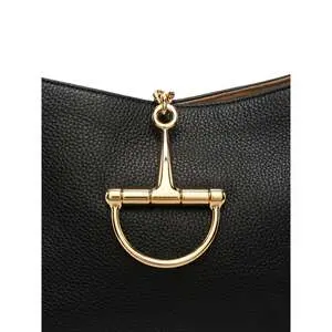 Gucci Grained Leather Shoulder Bag