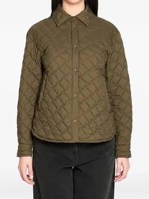 Herno Quilted Nylon Shirt Jacket - Multicolor