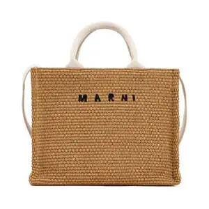 Marni Raffia East-west Tote Bag - Multicolor