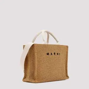 Marni Raffia East-west Tote Bag - Multicolor