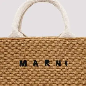 Marni Raffia East-west Tote Bag - Multicolor