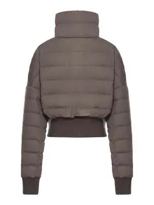 Moncler Rick Owens Cropped Padded Technical Fabric Jacket - Multicolor