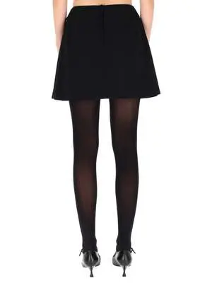 Dolce & Gabbana Double Crepe Basque Skirt
