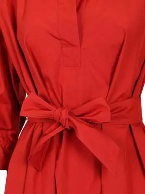 Max Mara Oversized Cotton Poplin Dress