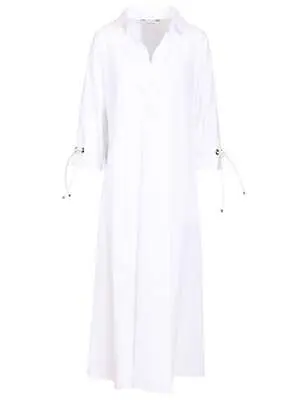 Max Mara Oversized Cotton Poplin Dress