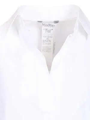 Max Mara Oversized Cotton Poplin Dress