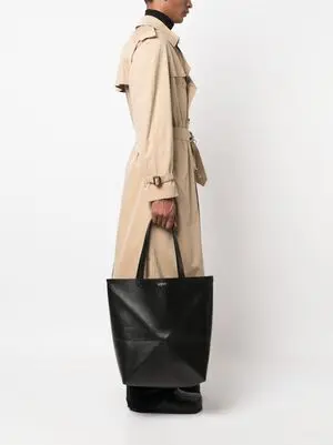 Loewe Puzzle Fold Xl Leather Tote - Multicolor
