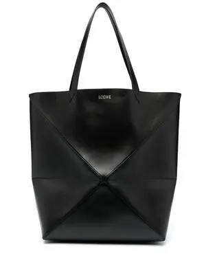 Loewe Puzzle Fold Xl Leather Tote - Multicolor