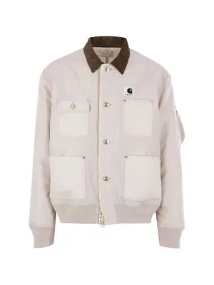 SACAI X CARHARTT WIP Nylon Multi-pocket Jacket - Multicolor