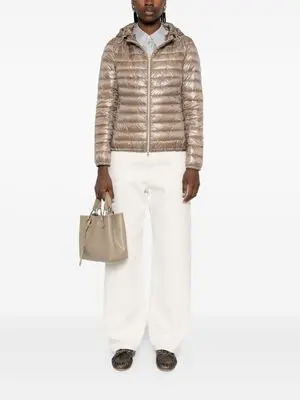 Herno Quilted Zip-up Down Jacket - Multicolor