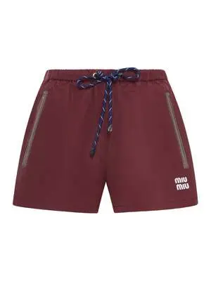 Miu Miu Drawstring Shorts For Women