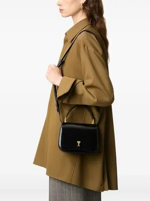 Ami Paris Leather Handbag - Multicolor