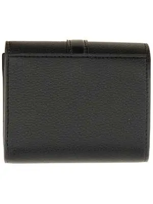 Stella McCartney Ryder Tri-fold Wallet - Black