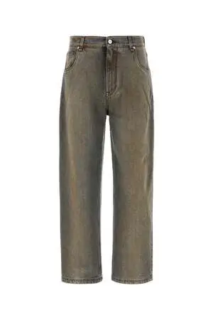 Fendi Straight Leg Jeans - Multicolor