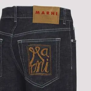Marni Wide Leg Jeans - Blue