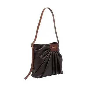 Loewe Draped Tote Bag With Logo Detail