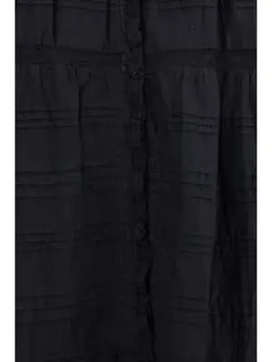 Isabel Marant Étoile Paule Long Ruffled Dress - Black