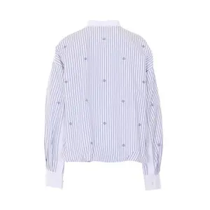 Gucci Incrocio Gg Pinstriped Shirt