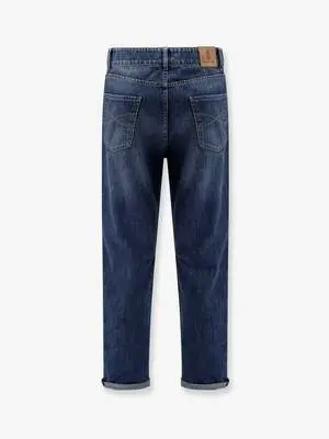 Brunello Cucinelli Leisure Fit Cotton Jeans - Multicolor
