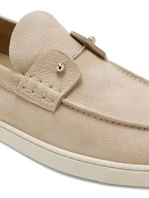 CHRISTIAN LOUBOUTIN Chambeliboat Leather Loafers