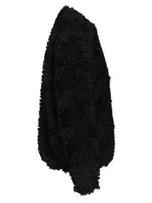 Herno Georgette Jacket With Ruffle Appliqu