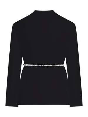 Max Mara Double-breasted Belted Cady Jacket