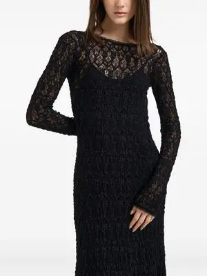 FORTE_FORTE Lace Long Dress - Multicolor
