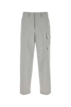 Fendi Stretch Cotton Cargo Pant - Gray