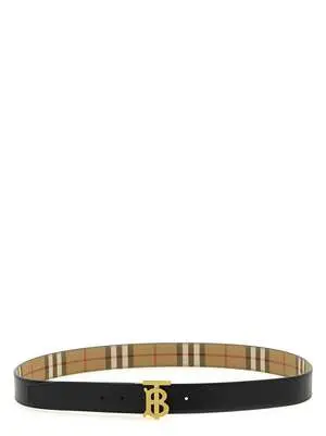 Burberry Tb Monogram Reversible Belt