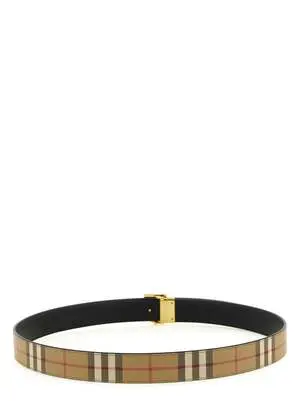 Burberry Tb Monogram Reversible Belt