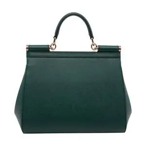 Dolce & Gabbana Large Sicily Handbag - Green