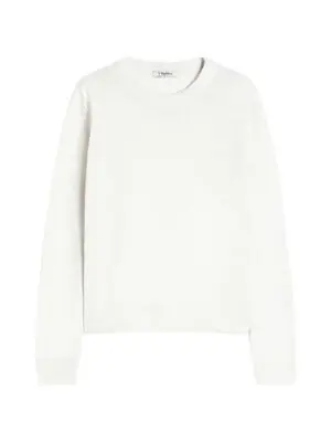Max Mara S MAX MARA Linen Crewneck Sweater Multicolor