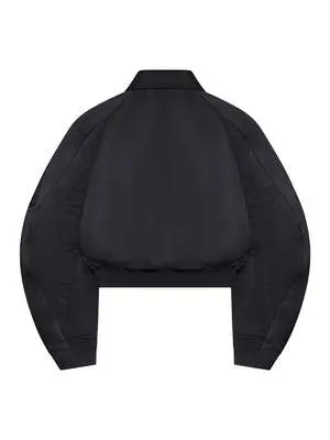 Sacai Cotton Chino X Nylon Twill Blouson - Black
