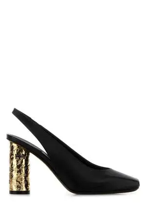 Givenchy Leather Tape Pumps - Black
