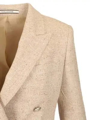 Tagliatore Double-breasted Peak Lapel Blazer