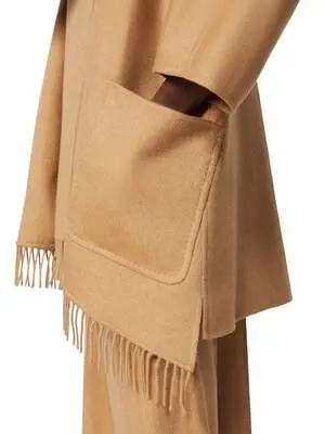 Max Mara Camel Hair Cardigan Coat